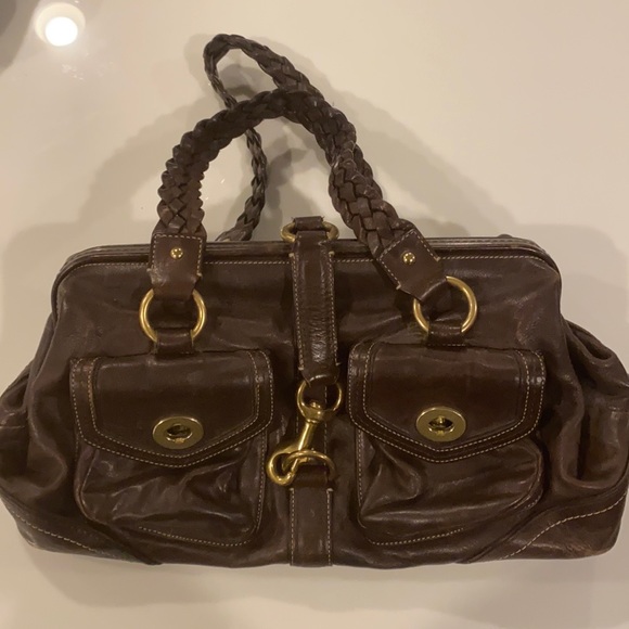 Coach | Bags | Coach Large Daphne Brown Satchel | Poshmark